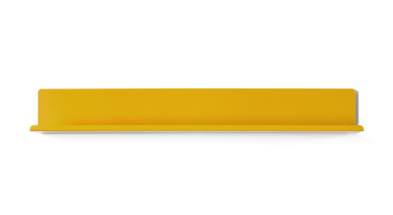 The Ledge in Mustard Large • Yellow Floating Wall Shelf • Mustard Made ...